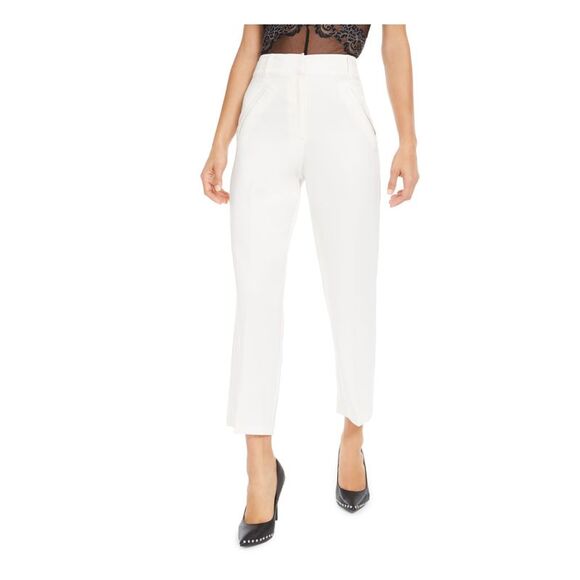 Guess | Pants & Jumpsuits | Nwt Guess Womens White Zippered Straight ...